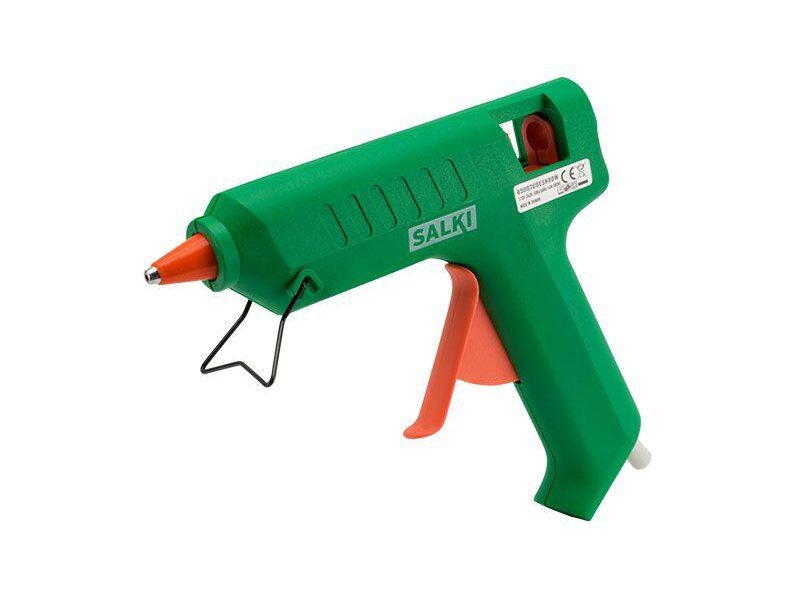 Pistola de silicona Termofusible Salki ESK 80W - Grupo Electrón