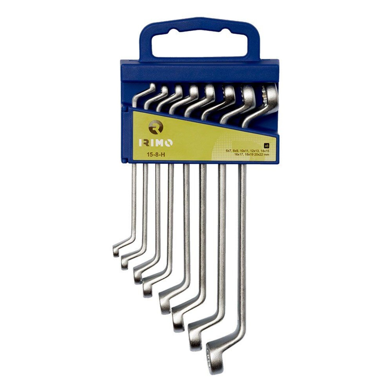 Juego Llaves Acodadas 2 Bocas 8 Piezas 15-8-H Irimo | Grupoelectron.com