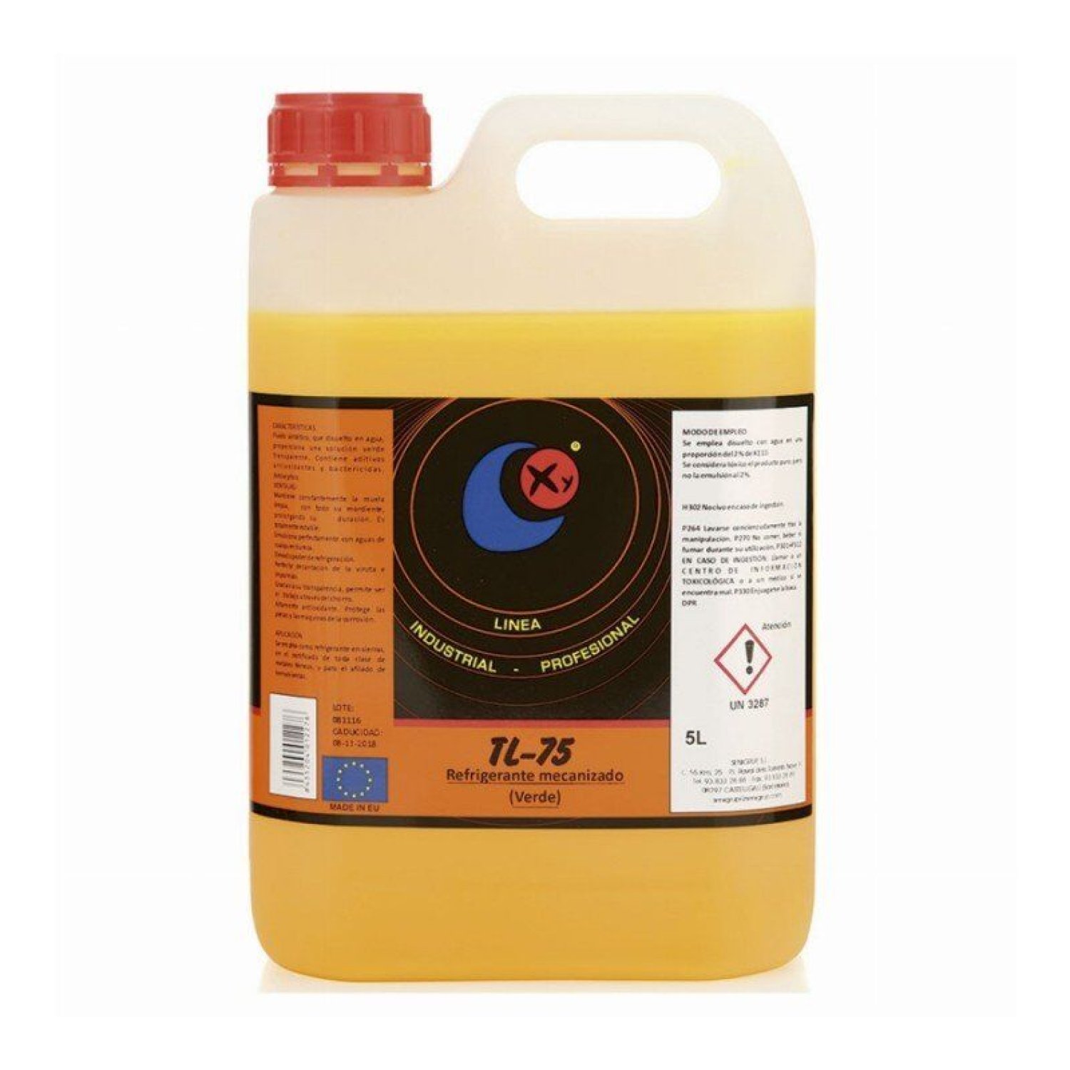 Taladrina Verde TL-75 (5L) Senigrup | Rendimiento | Grupoelectron.com